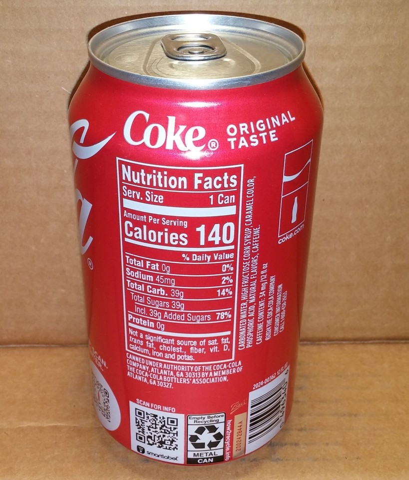 Coke Coca-Cola 12 oz Christmas Santa Can - "Sip, Scan, Enter" - 2024 | eBay