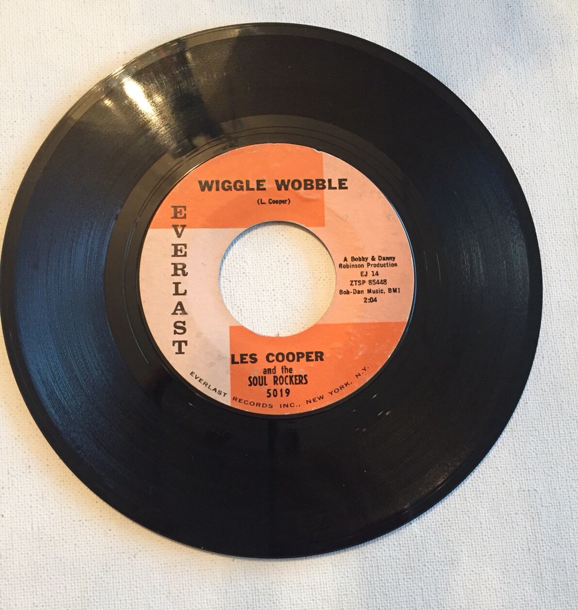 LES COOPER AND THE SOUL ROCKERS, WIGGLE WOBBLE, 45 RECORD, 1962 | eBay