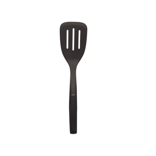 New KitchenAid Soft Touch Slotted Turner Black 24131416707 | eBay