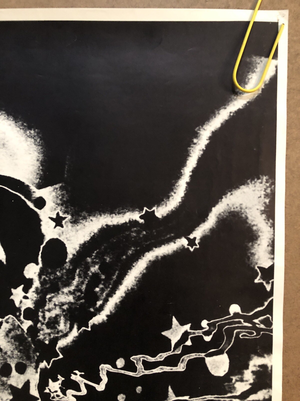 Original Vintage Poster Astro Man Jimi Hendrix Nona Hatay 1984 Music ...