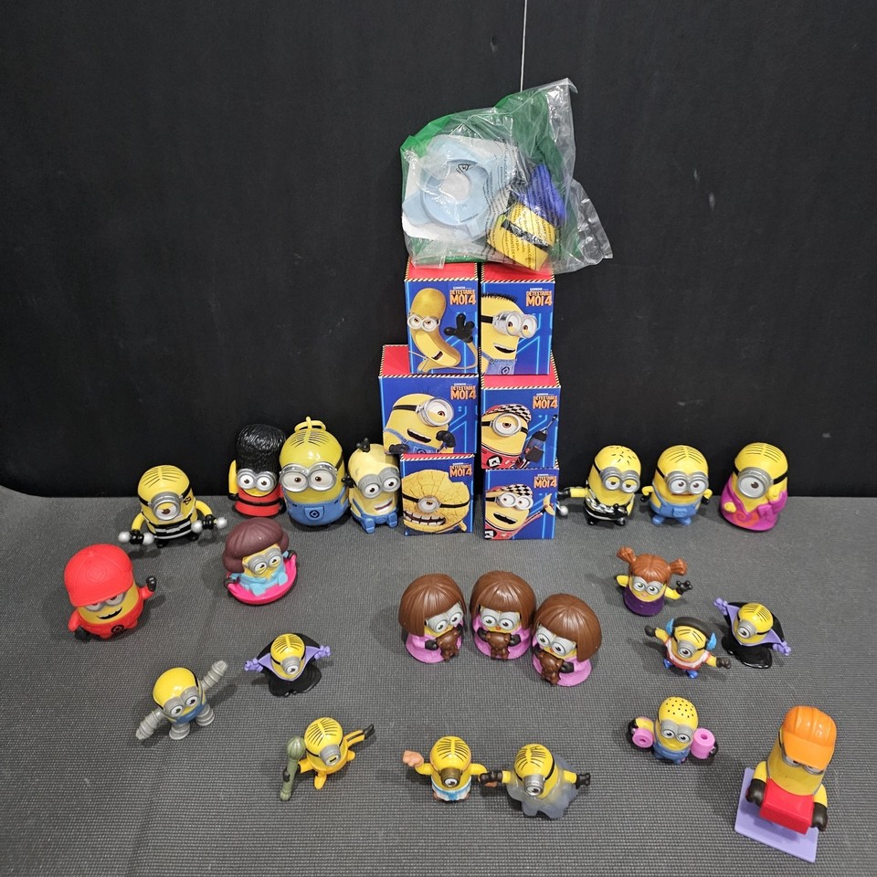 RARE 2019 ! Despicable Me Minions Toy Lot 29 Figures Set McDonald's ...