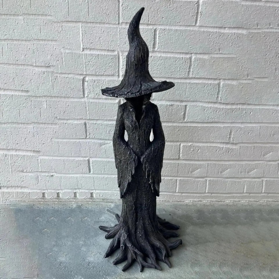 New Cracker Barrel 20/30cm Witch Statue - 2025 Halloween Decor | eBay