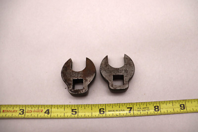 Plvmb Plumb Plomb Crows Foot Wrenches 3/8" Drive 4918 9/16" & 4920 5/8 ...