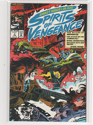 Ghost Rider and Blaze: Spirits of Vengeance #7 Adam Kubert 9.4 | eBay