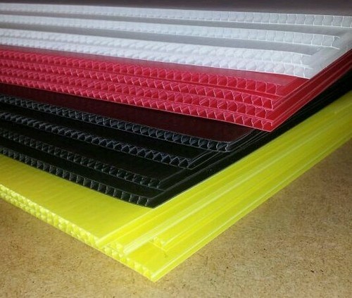 10 sheets of A1 fluted plastic corex board for out door signage and ...