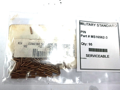 Military Standard P/N MS16562-3 PINS (95/PACK) | eBay
