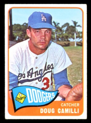 1965 TOPPS OPC O PEE CHEE BASEBALL #77 DOUG CAMILLI EX-NM L A DODGERS ...