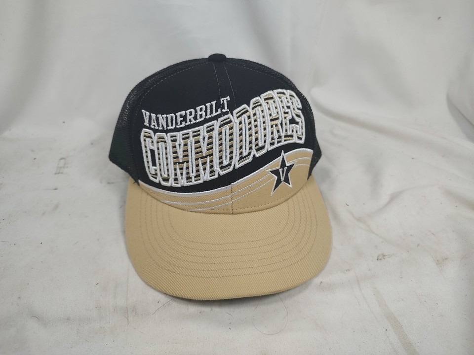 Vanderbilt Commadores-NCAA Snapback Trucker Mesh Hat By Top Of The ...