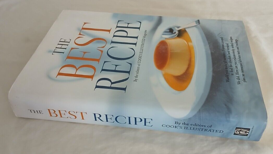 The Best Recipe By Cook's Illustrated Magazine Hardcover 560 Pages | eBay
