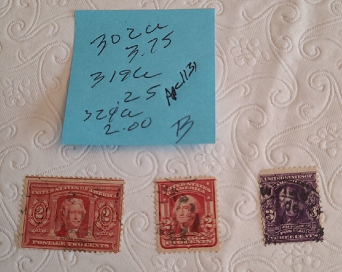 APC 1131 USA SC#302 u 319 u 324 used scv $6.00 for all. great fillers ...