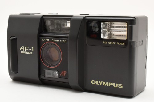 [Exc+5]Olympus AF-1 Quartz Date QD f2.8 35mm Point&Shoot Black Film ...