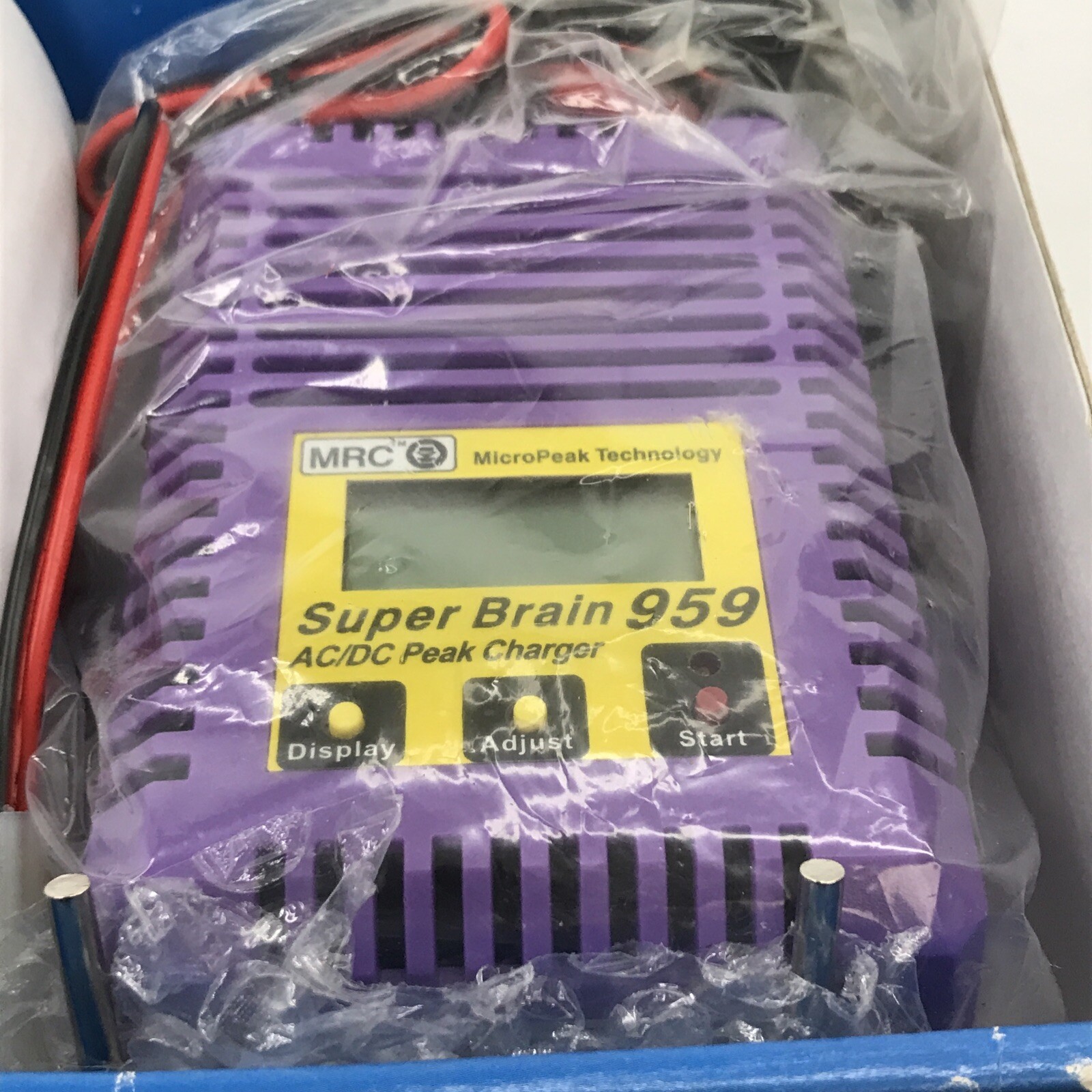 MRC Super Brain 959 Ac/dc Delta Peak Battery Charger W LCD NiCd NiMH ...