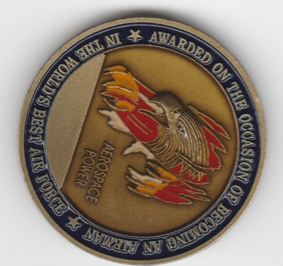 USAF Aerospace Power Challenge Coin 1.5 " DIA | eBay