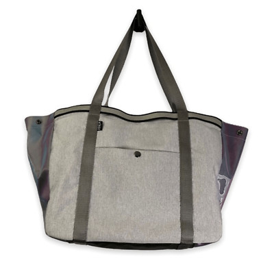 ANDI New York Aqua Reflective Summer Iridescent Tote Bag Purse | eBay