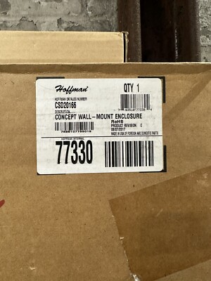 Hoffman C8184 CSD20166 SF Special Enclosure New In Box! 🇺🇸🇺🇸 | eBay