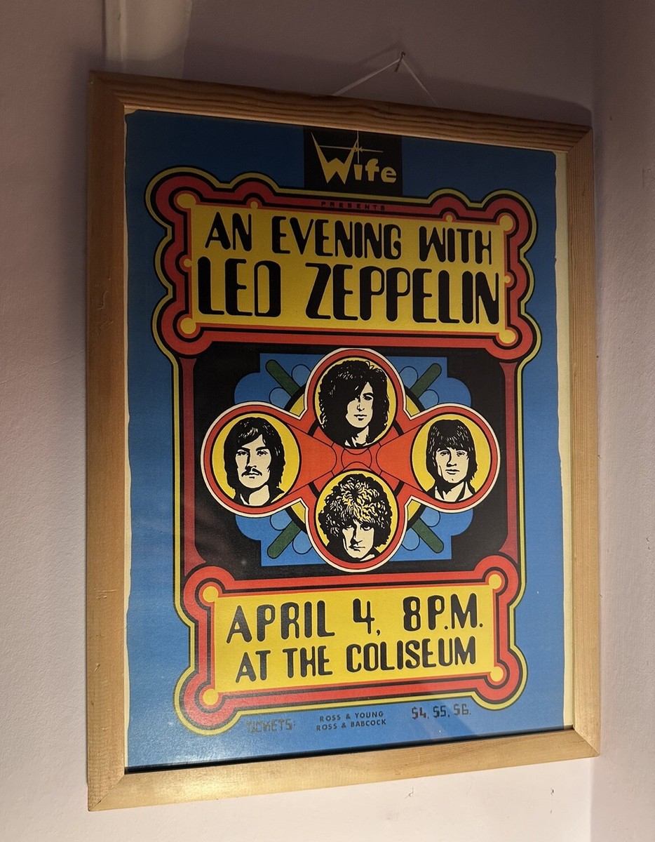 1970s Concert Posters