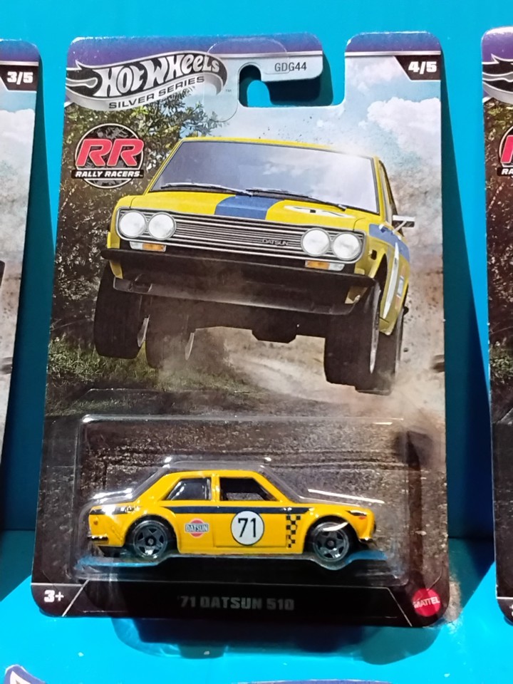 2026 HOT WHEELS SILVER SERIES NEW RALLY RACERS SET AUDI HONDA FORD ...