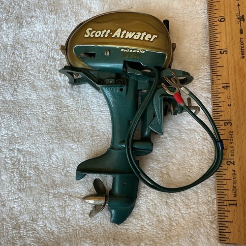 EXCELLENT LIGHTLY USED SCOTT-ATWATER BAIL-A-MATIC 33 HP MODEL BOAT ...