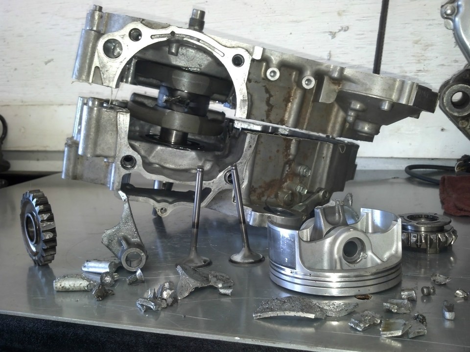 Suzuki RMZ 450 Engine Rebuild - You send in your engine - Miller ATV ...