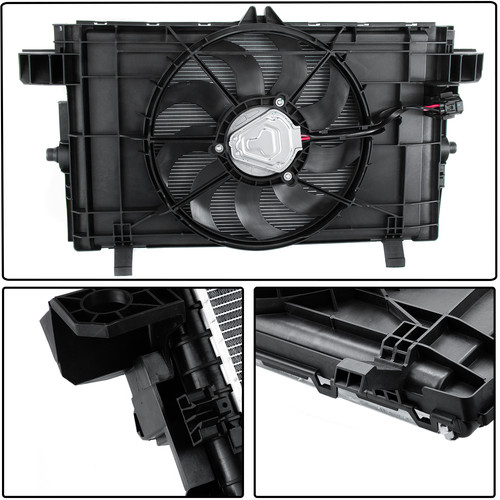 Cooling Radiator+Shroud Fan Kits For Tesla Model 3 Y 2021 2022 ...