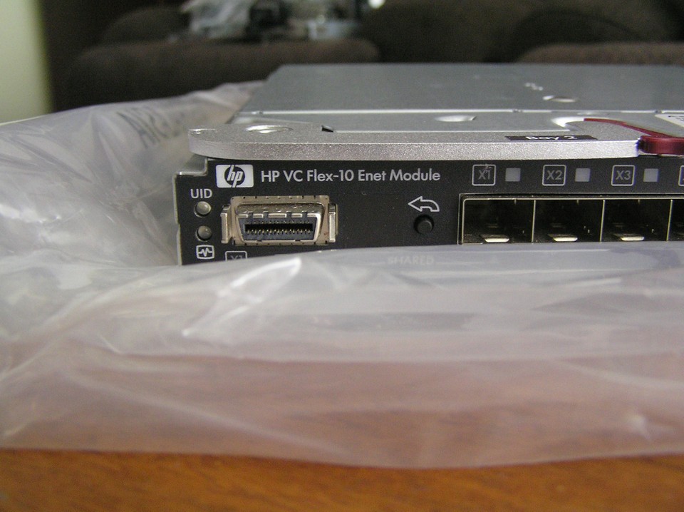 HP BLC VC Flex-10 eNet Module Switch 455882-001 708052-001 455880-B21 ...