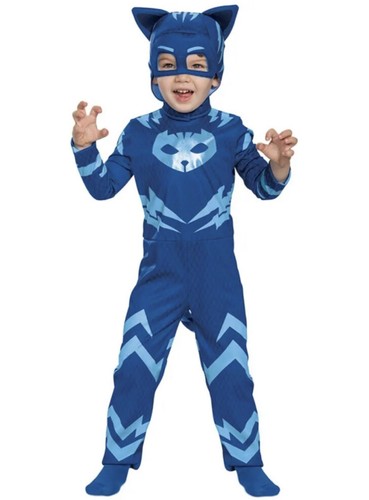 PJ Masks CATBOY Size Small 2T Toddler Halloween Costume FOIL LOGO Child ...