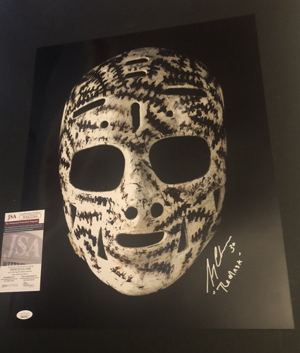 JSA GERRY CHEEVERS MASK 16x20 AUTOGRAPHED PHOTO SIGNED AUTO 564 | eBay