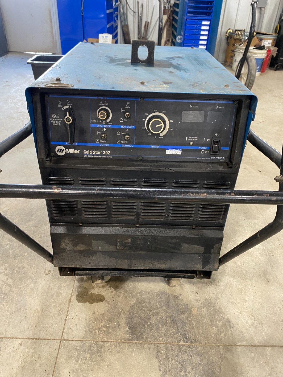Miller Welder Gold Star 302 cc dc welding power | eBay