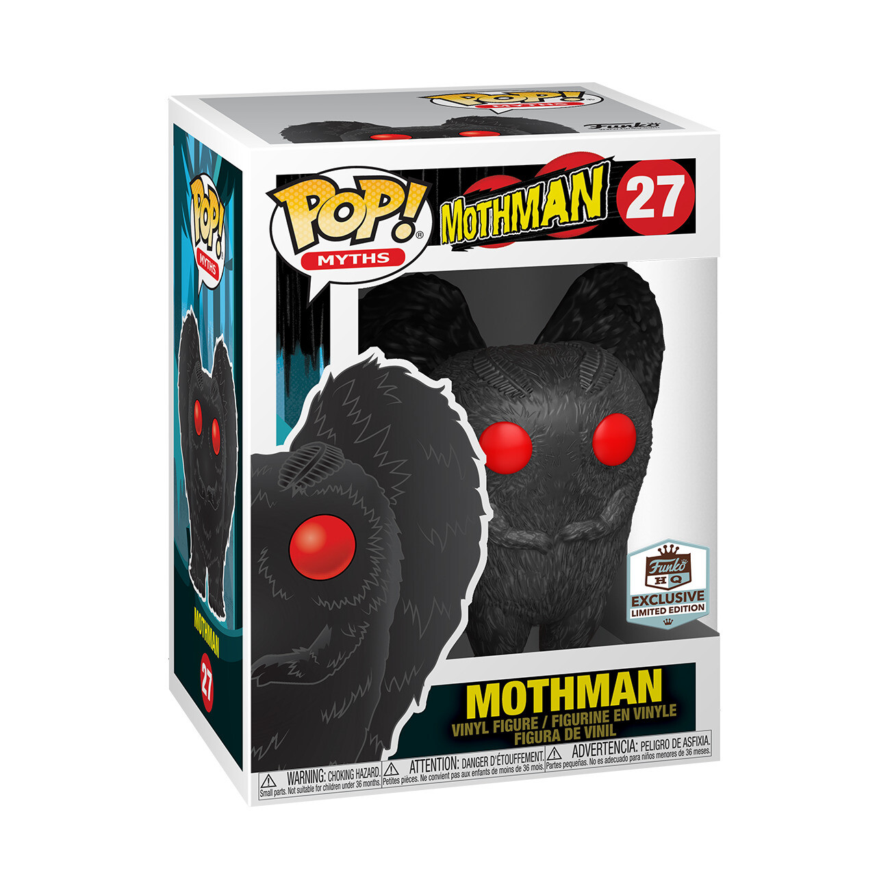 Funko Pop! Vinyl: Public Domain - Mothman - Funko Web (FW) (Exclusive ...