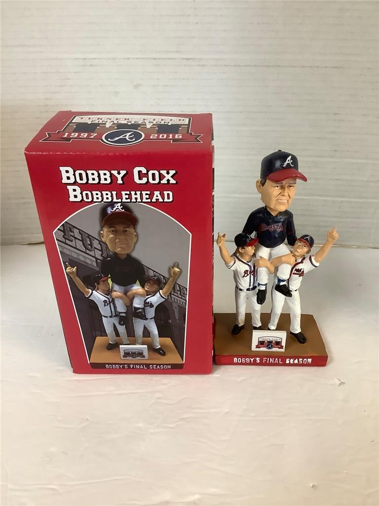 Atlanta Braves Bobby Cox Final Season Bobblehead Presented by Delta ...