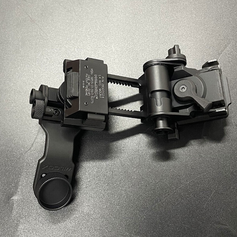 Metal L4G24 NVG Breakaway Mount W/J Arm For AN-PVS14 PVS-7 Dovetail ...