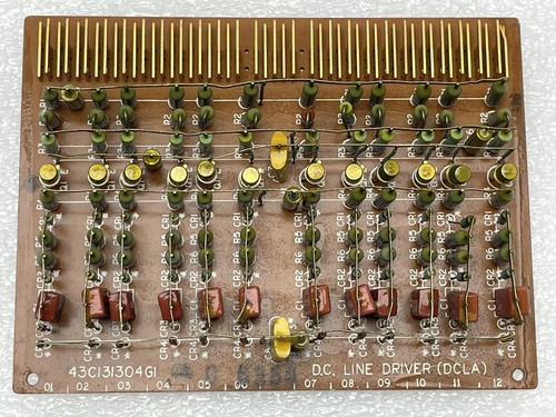 VTG 1960/70's IBM RESEARCH GE LOGIC PC BOARD (K) | eBay