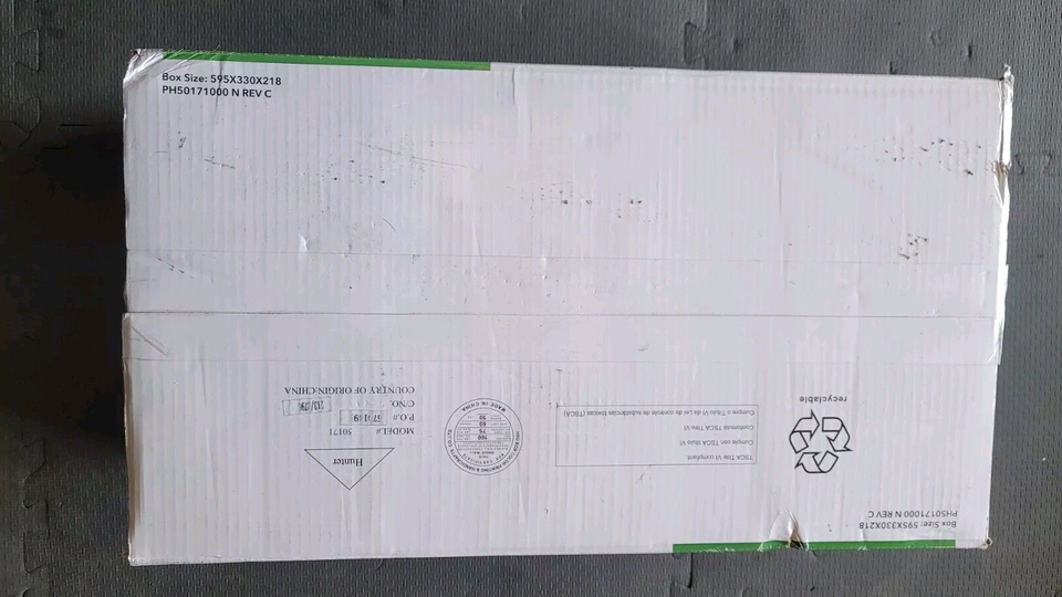 HUNTER APEX II LED 52" REVERSIBLE CEILING FAN GRAY, NEW 49694501714| eBay