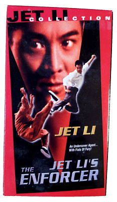"THE ENFORCER" VHS MOVIE. JET LI, ANITA MUI, HENRY FONG, MIAO XIE. VG ...