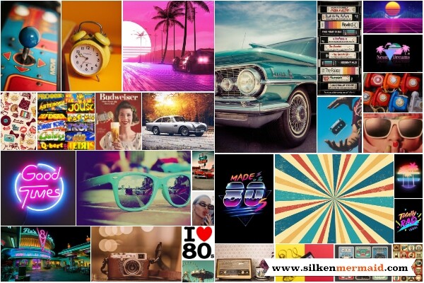 1980s Collage