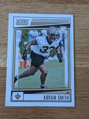 2022 Panini Score Football - Rookie Card - #311 Abram Smith - Saints | eBay