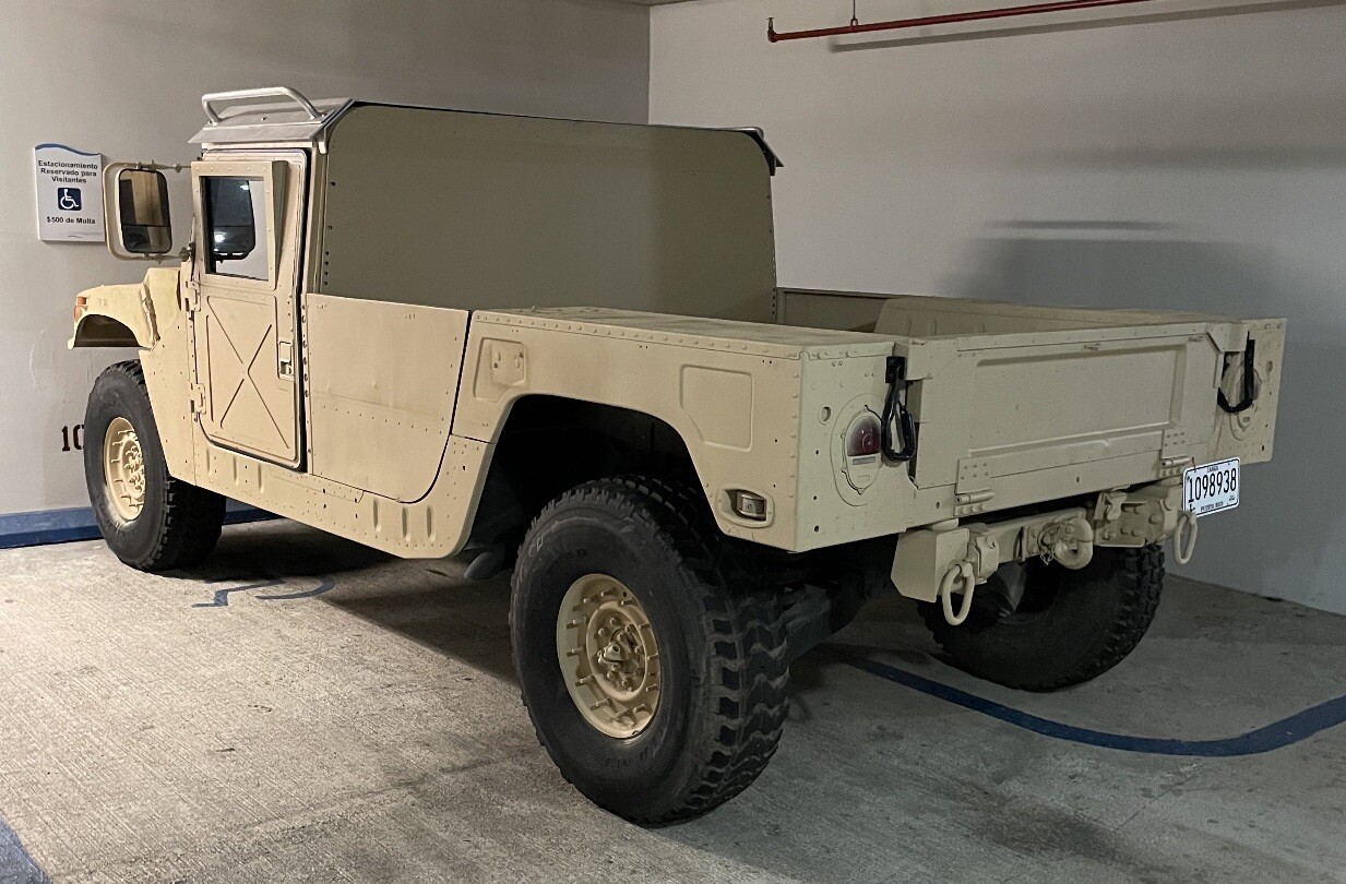 Humvee 1/4” Aluminum Tactical 2 Man Hard Top Roof M998 M1038 | eBay