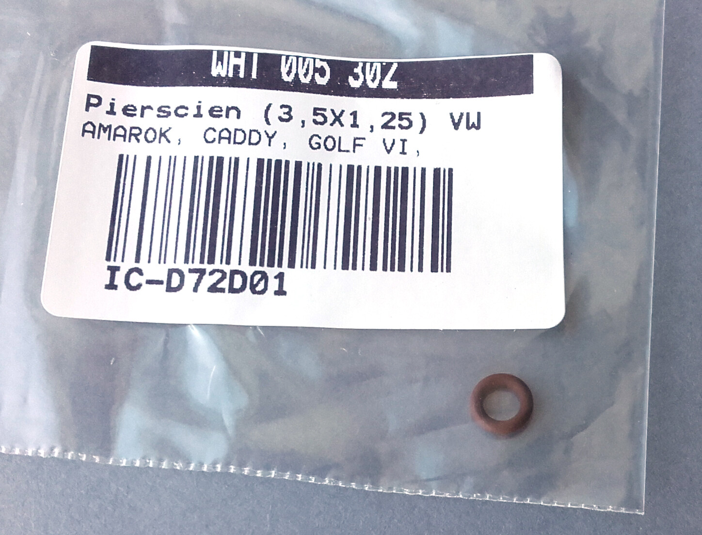 Fuel Return Line Seal WHT005302 3.5x1.25 | eBay UK