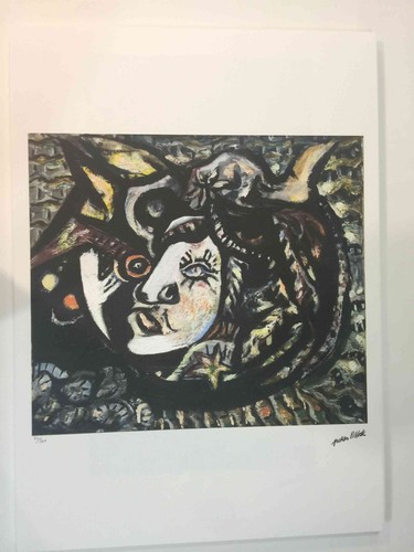 Jackson Pollock Lithography off set cm 50x70 signing on plate with ...