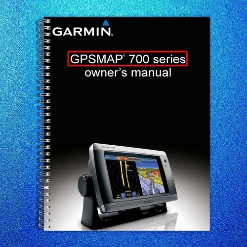 Garmin GPSMAP 700 Series 720 740 750 S Owners Manual FULL COLOR | eBay