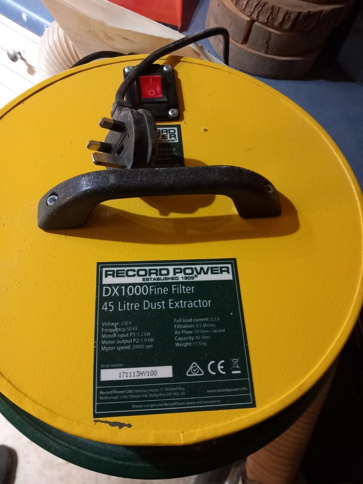 RECORD DX 1000 DUST EXTRACTOR | eBay UK