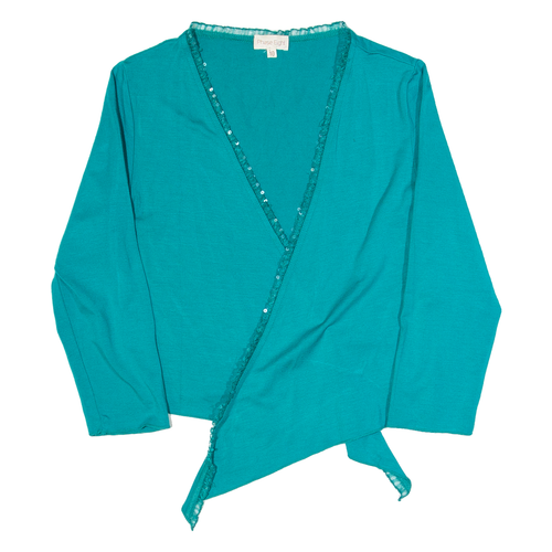 PHASE EIGHT Shawl Mujer Top Azul 3/4 Manga GB 10 | eBay
