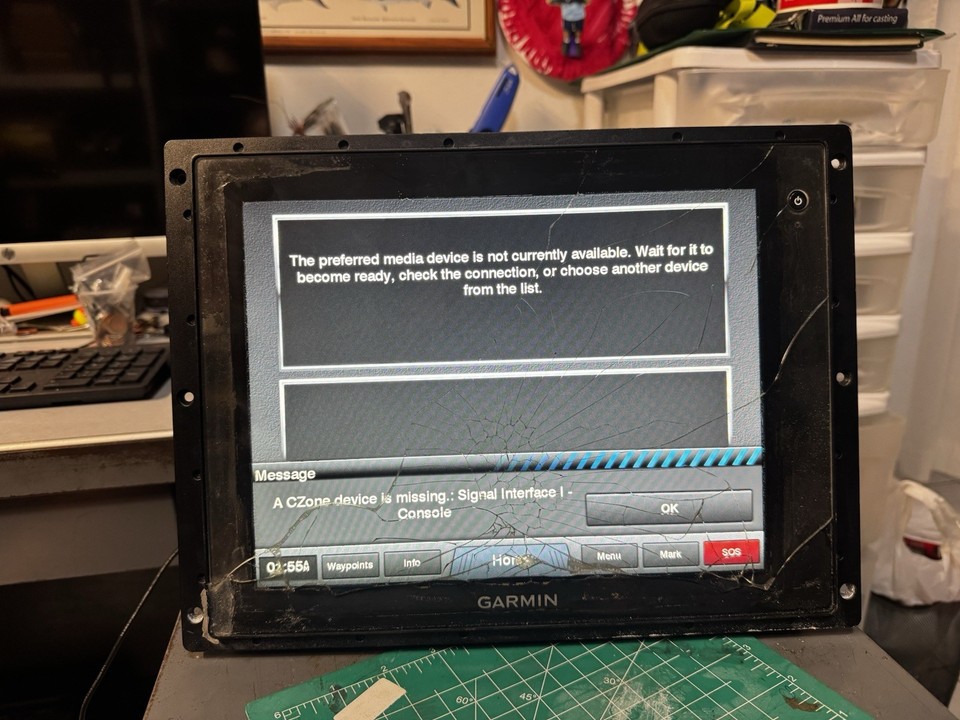 Garmin GPSMAP 8212 Touchscreen GPS Chartplotter MFD | eBay