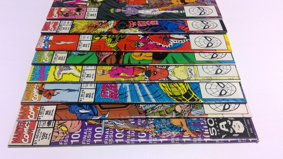 New Mutants 90-100 Marvel Comics 1990-91 *8 Issues* Liefeld & McFarlane ...