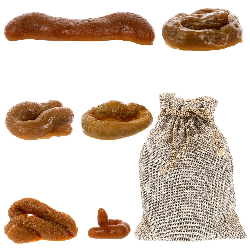 NUOBESTY 1 Set Festival Trick Props Simulation Poo Prank Toys Imitation ...