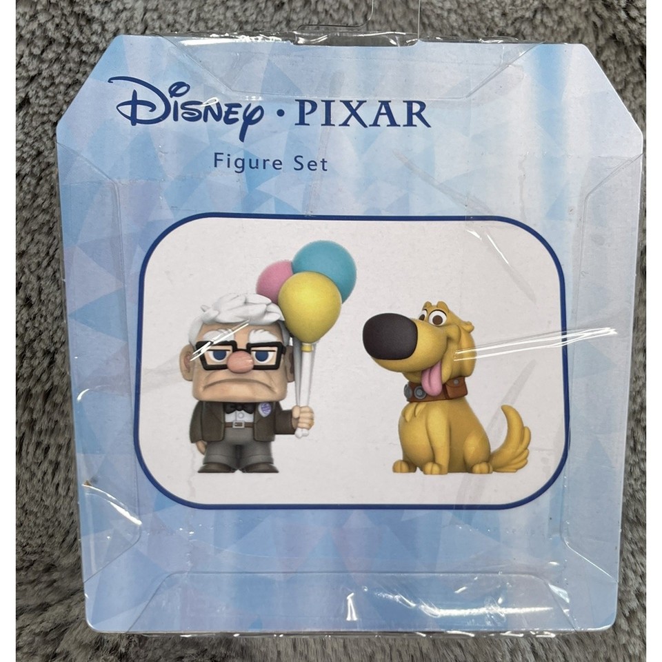 Disney 100 Disney Pixar UP Doug & Carl 2" Figure Set 2 Pack Brand New ...