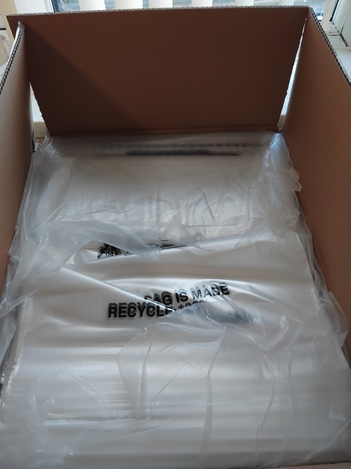 Brand New 500x Clear Self-adhesive 50mm Lip, Strong Packing Poly Bag 16 ...