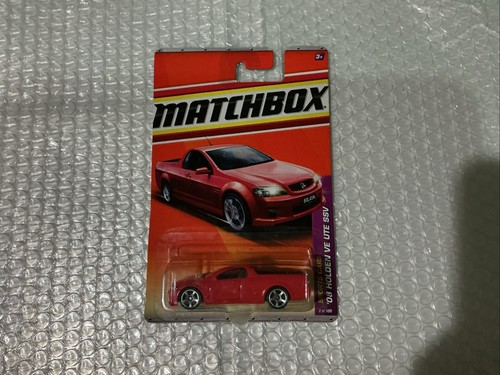 Matchbox Holden 08 VE Ute SSV.Red. | eBay Australia