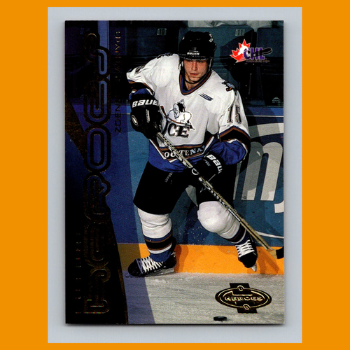 Zdenek Blatny Rookie #177 2000 Upper Deck Heroes Kootenay Ice Hockey ...