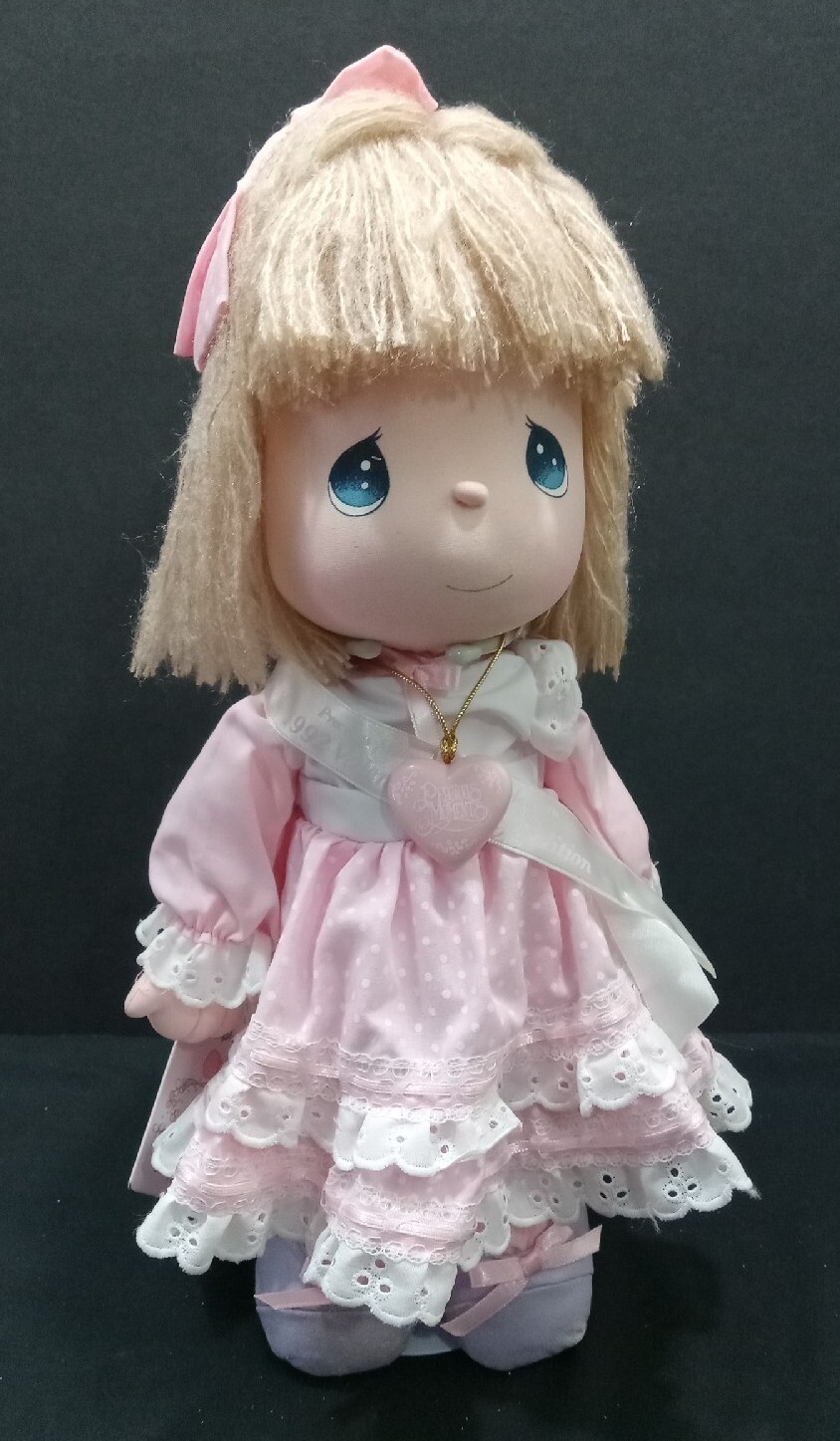 1992 Valentines Special Edition VIOLET Precious Moments Applause Doll ...